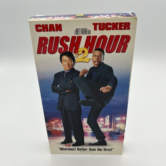 New Line Cinema | Media | Rush Hour 2 Vhs 20 Jackie Chan Chris Tucker ...